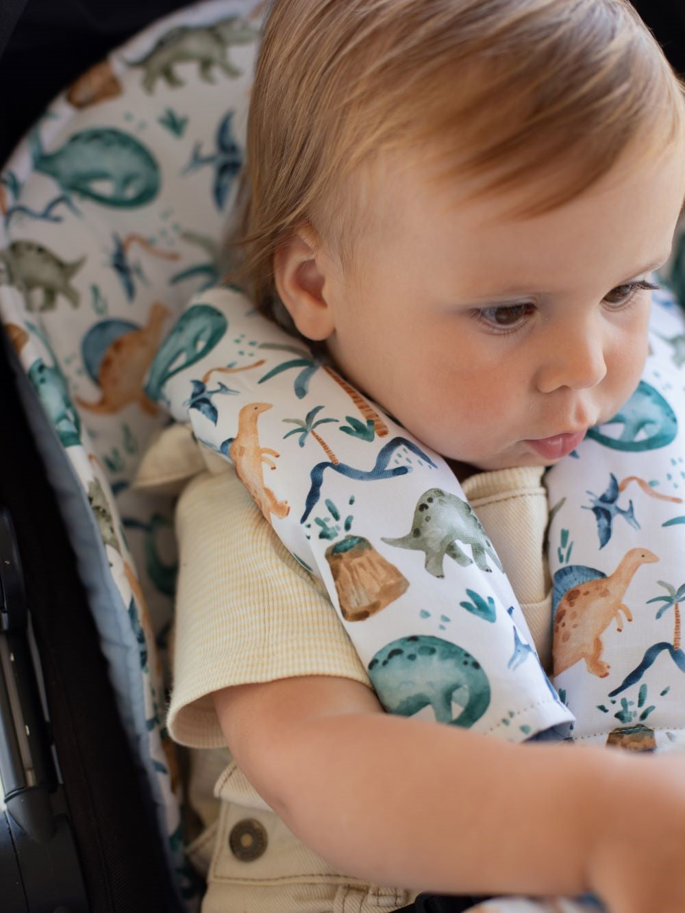 Harness Covers | Wild Dinosaur – Bambella Designs