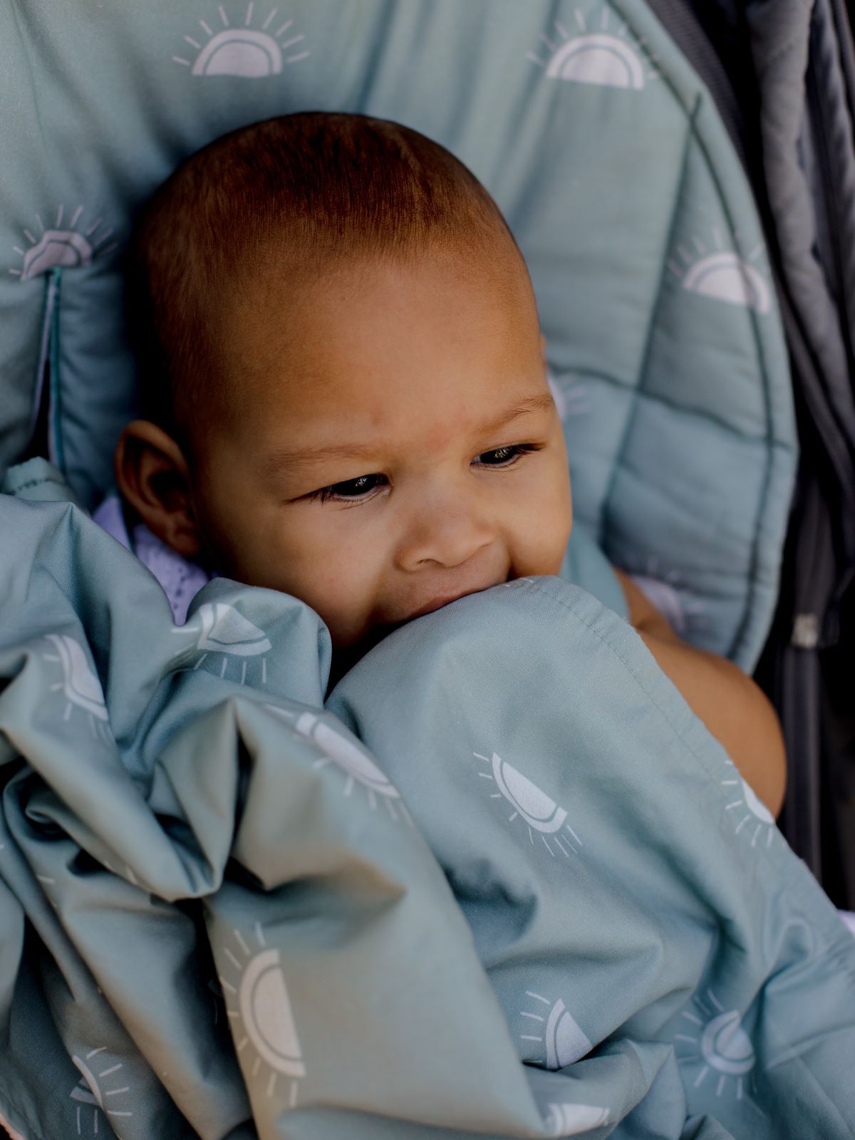 Bambella Designs Snuggle Blanket | Sage Sunshine