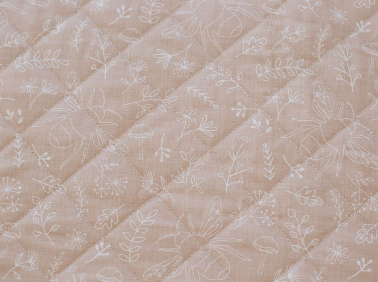 Waterproof Fitted Cot Sheet | Bee Kind – Bambella Designs