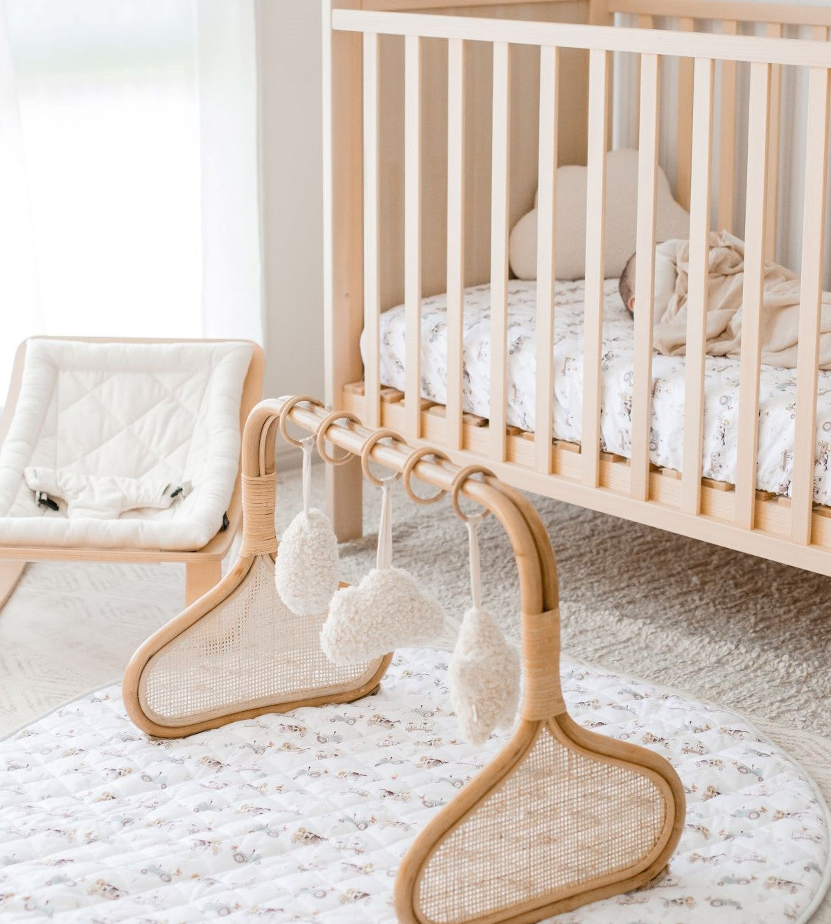 SHOP 2-in-1 Fitted Waterproof Cot Sheets | Bambella Designs