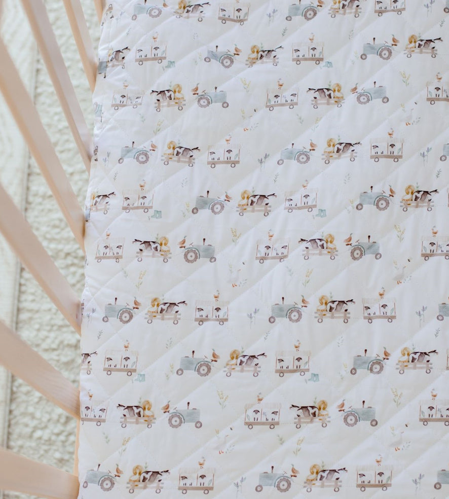 SHOP 2-in-1 Fitted Waterproof Cot Sheets | Bambella Designs