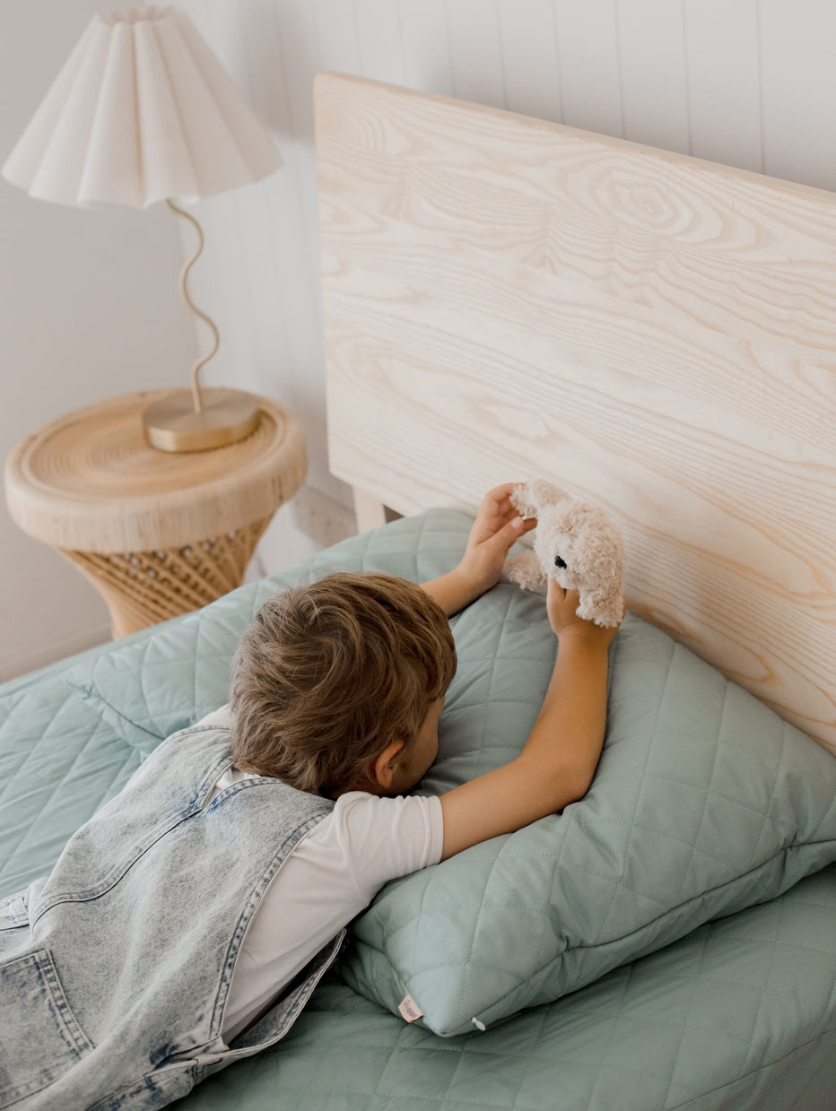 Waterproof Fitted Sheet | Lagoon – Bambella Designs