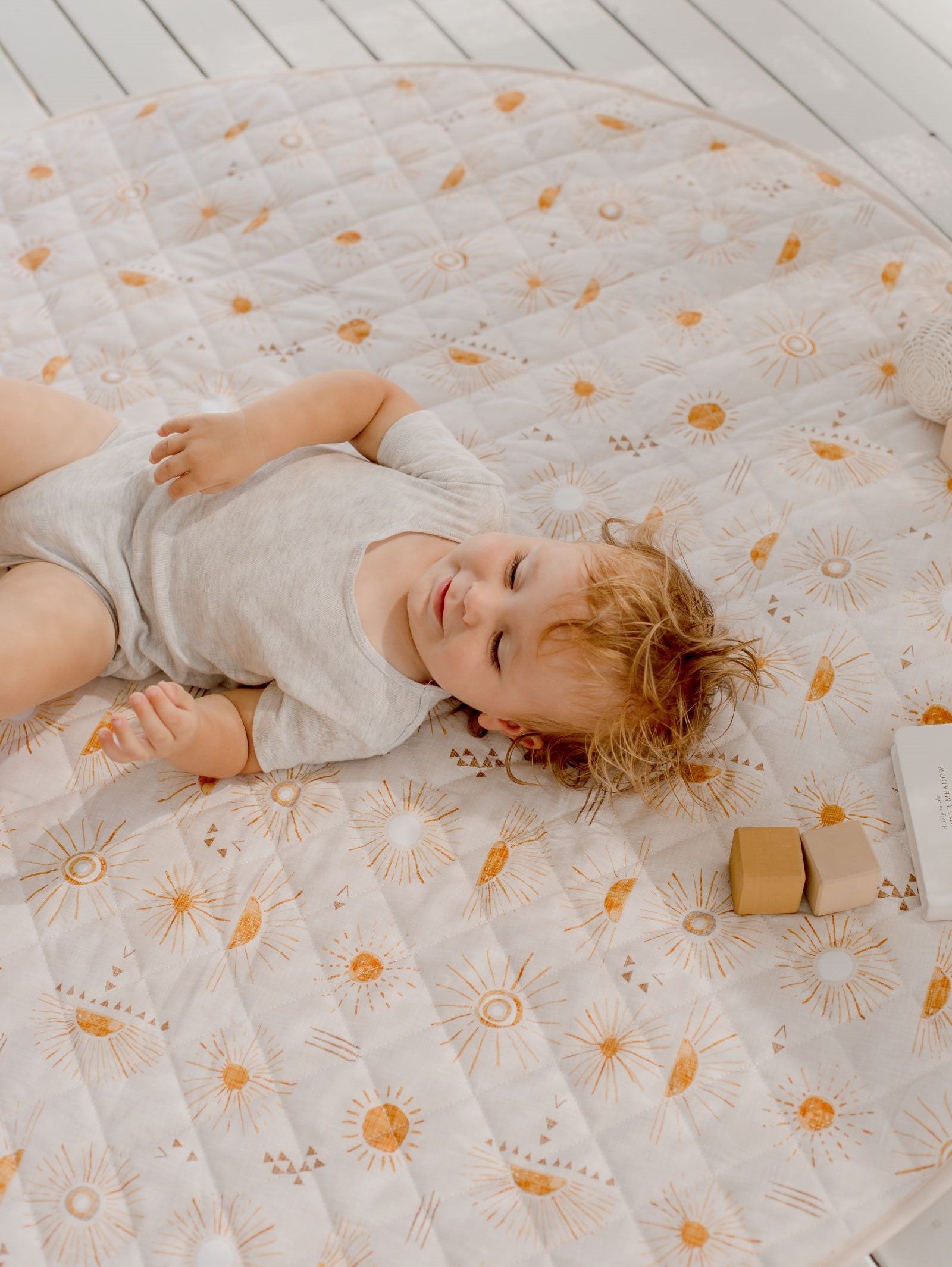 Waterproof Padded Play Mat | Bohemian Sunshine – Bambella Designs