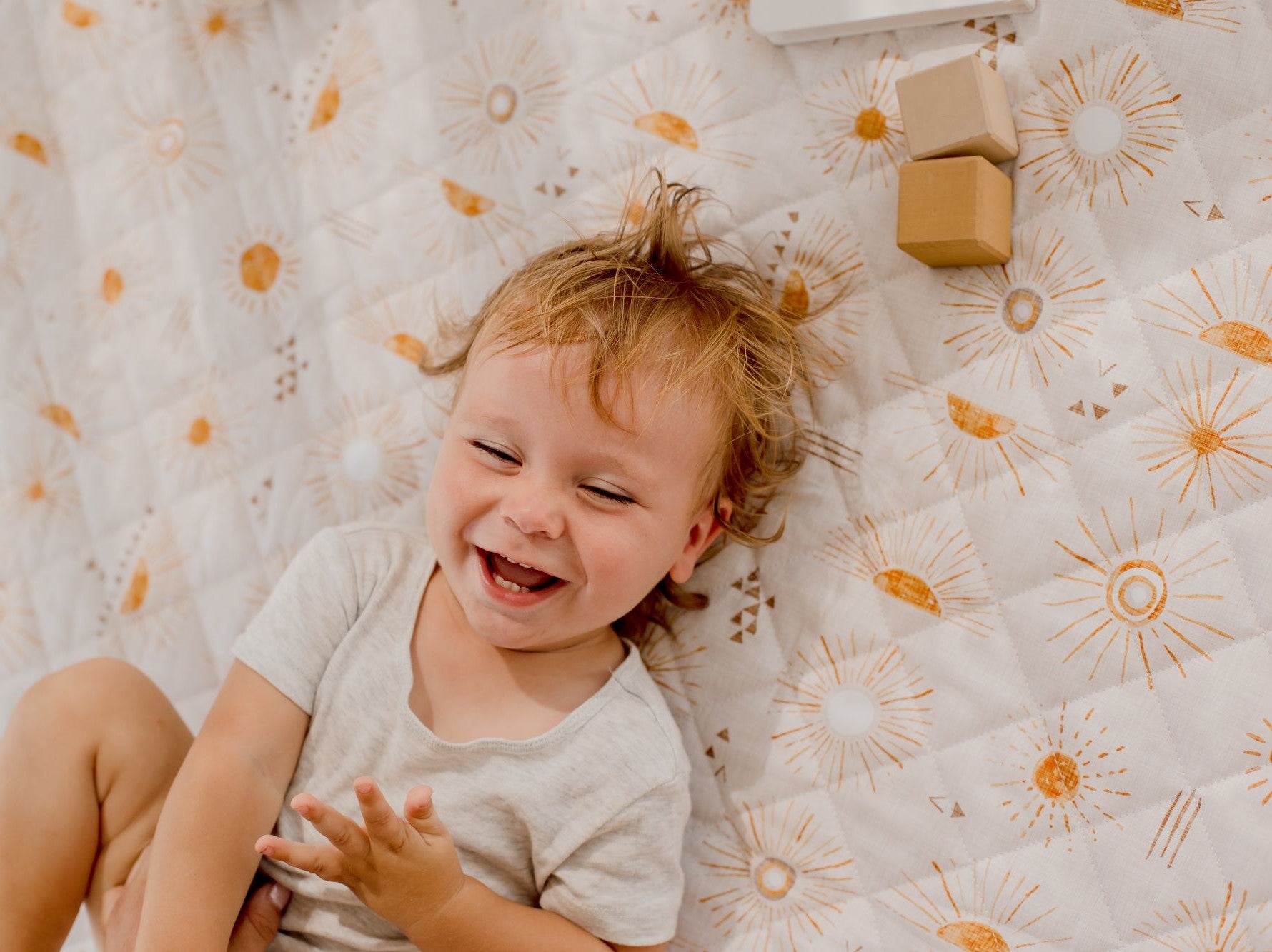 Waterproof Padded Play Mat | Bohemian Sunshine – Bambella Designs