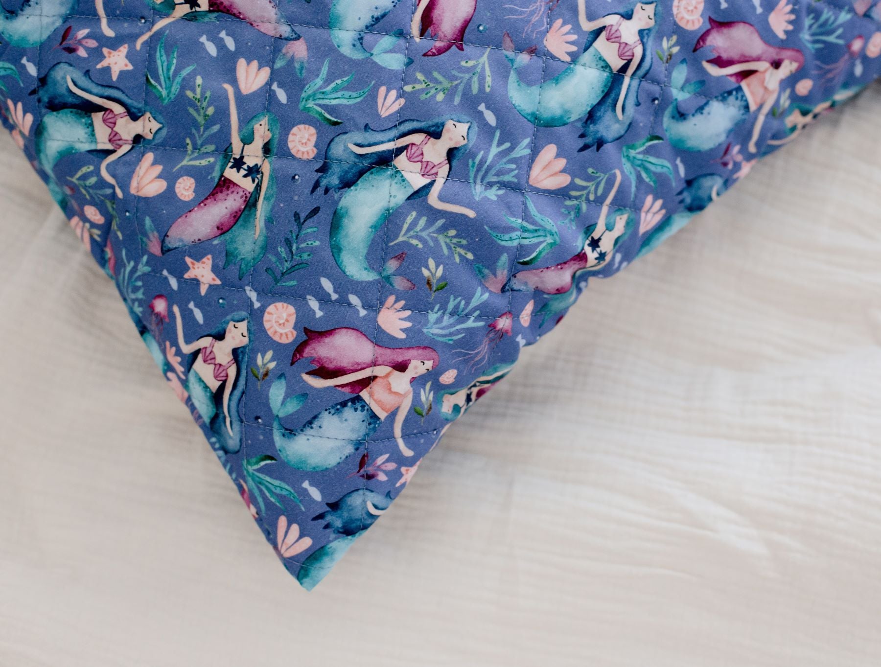Waterproof Standard Pillowcase | Mermaid Magic – Bambella Designs