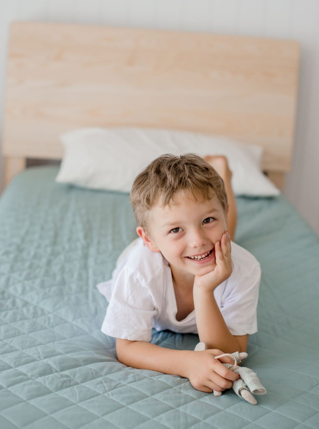 Waterproof Fitted Sheet | Lagoon – Bambella Designs