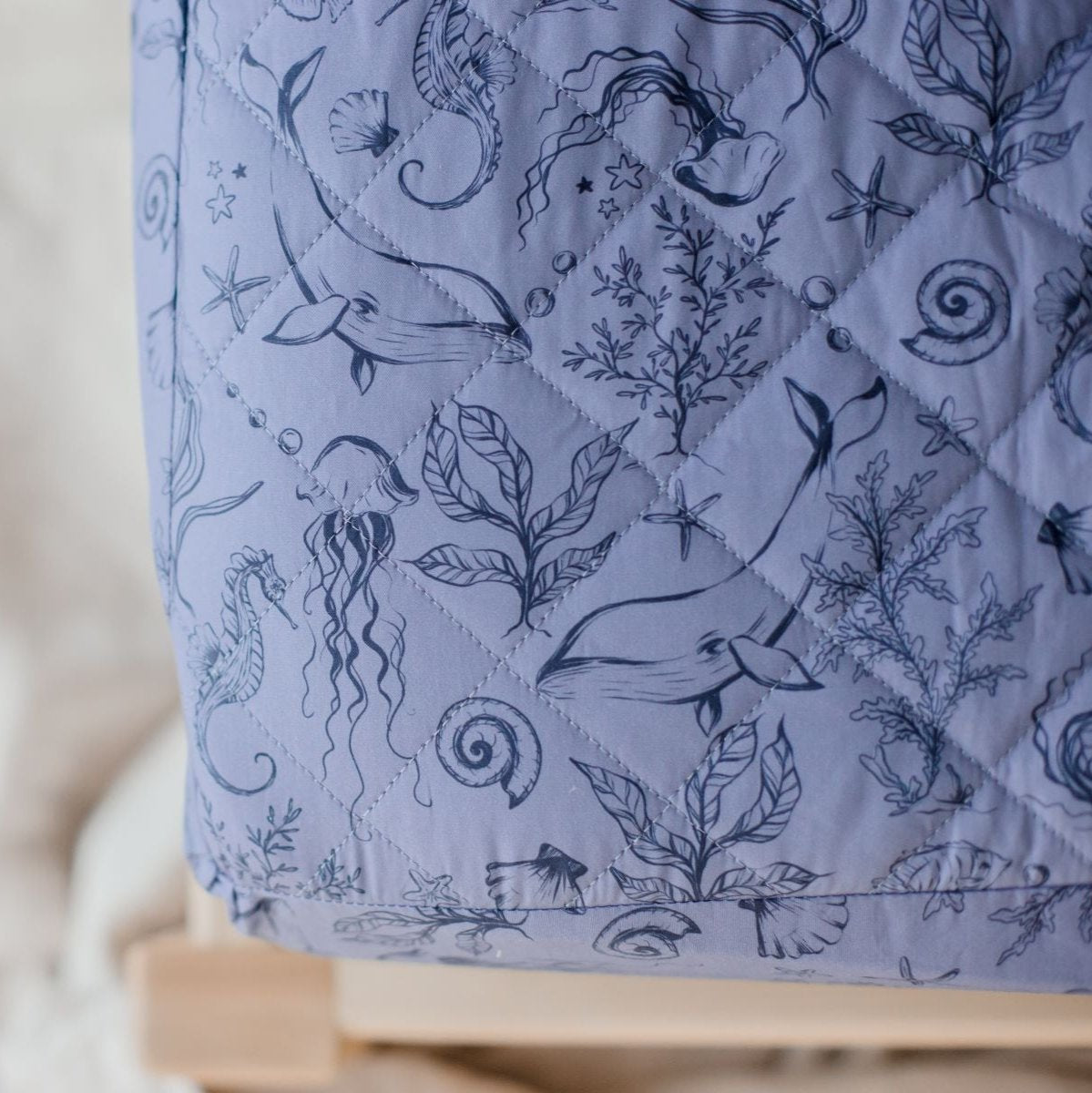Waterproof Fitted Sheet | Under the Sea – Bambella Designs