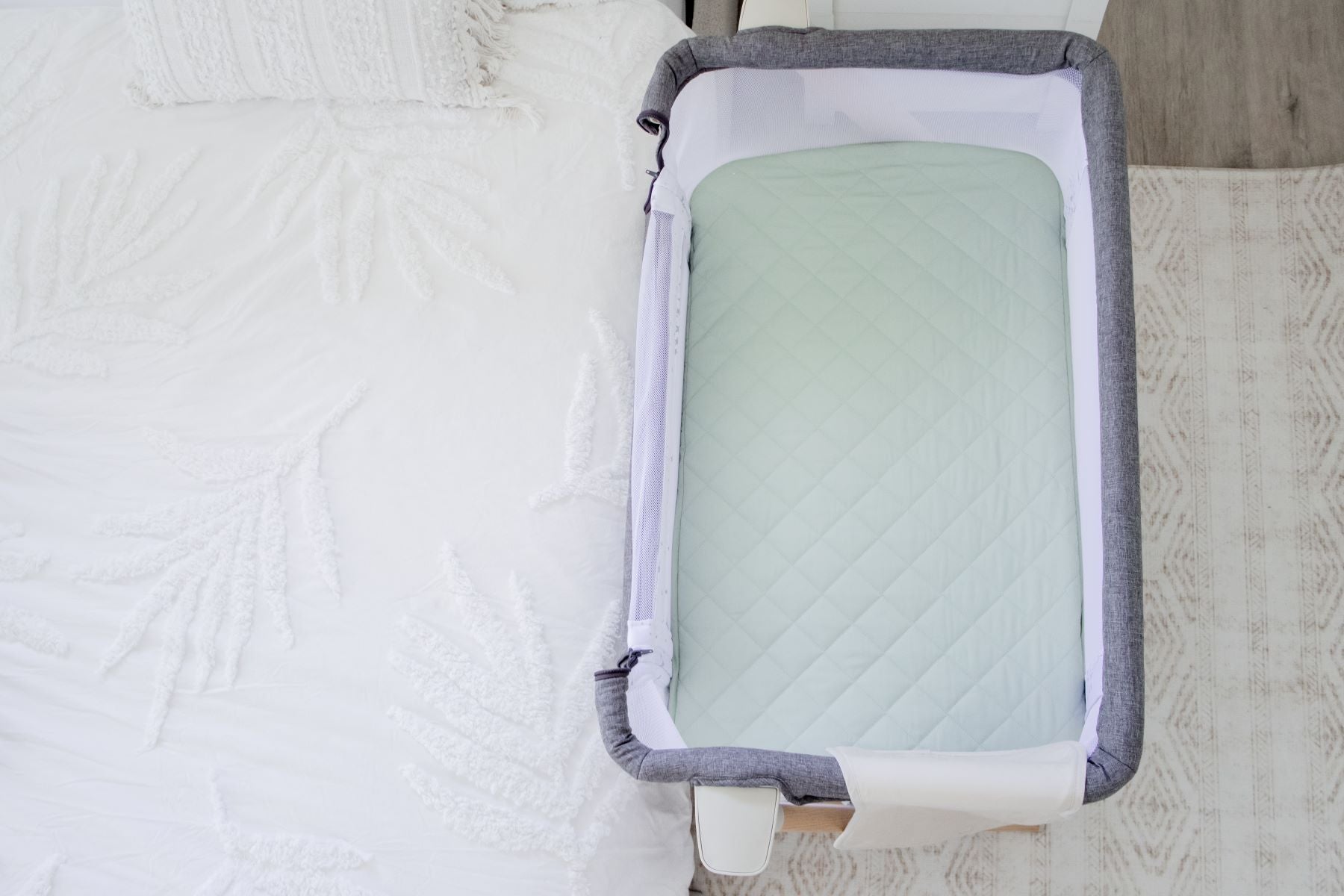 Fern | Bambella Waterproof Co-Sleeper Fitted Sheets – Bambella Designs