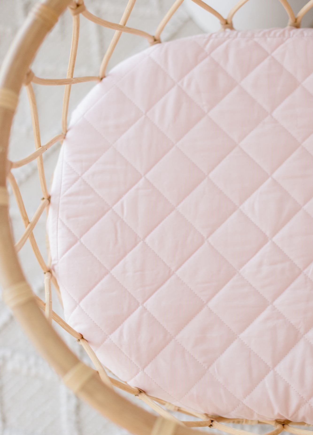 Bambella Waterproof Fitted Bassinet Sheet | Lullaby Pink – Bambella Designs