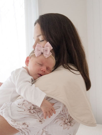 Premium Burp Cloth Duo | Bear in There & Oat – Bambella Designs