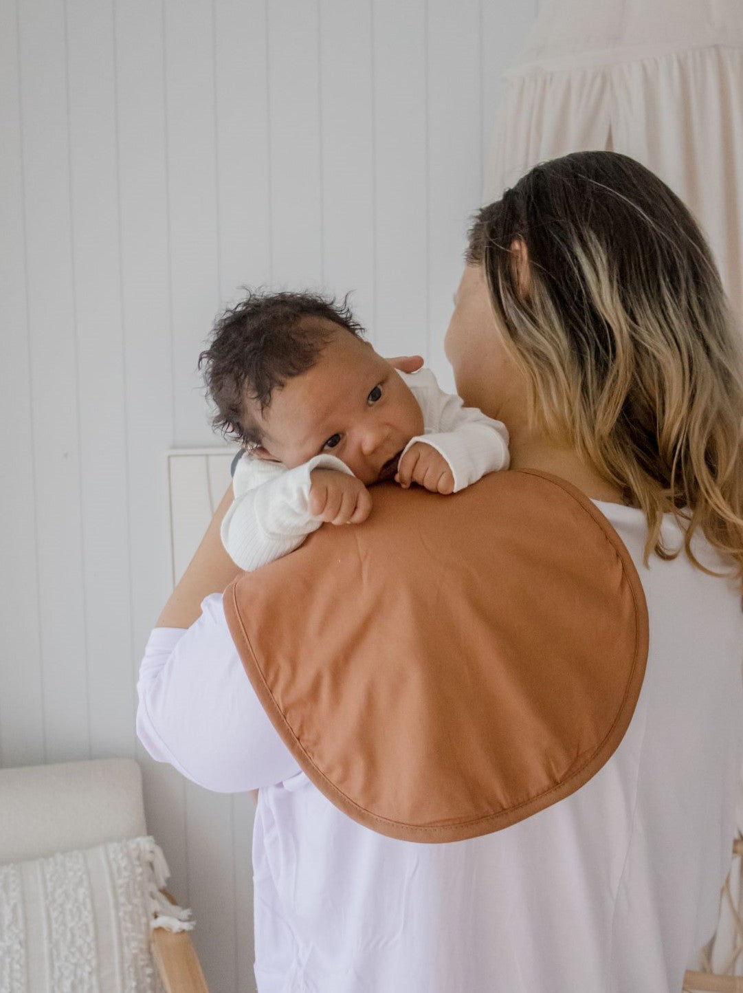 Burp Cloth 2 Pack | Queen of the Jungle & Chestnut – Bambella Designs