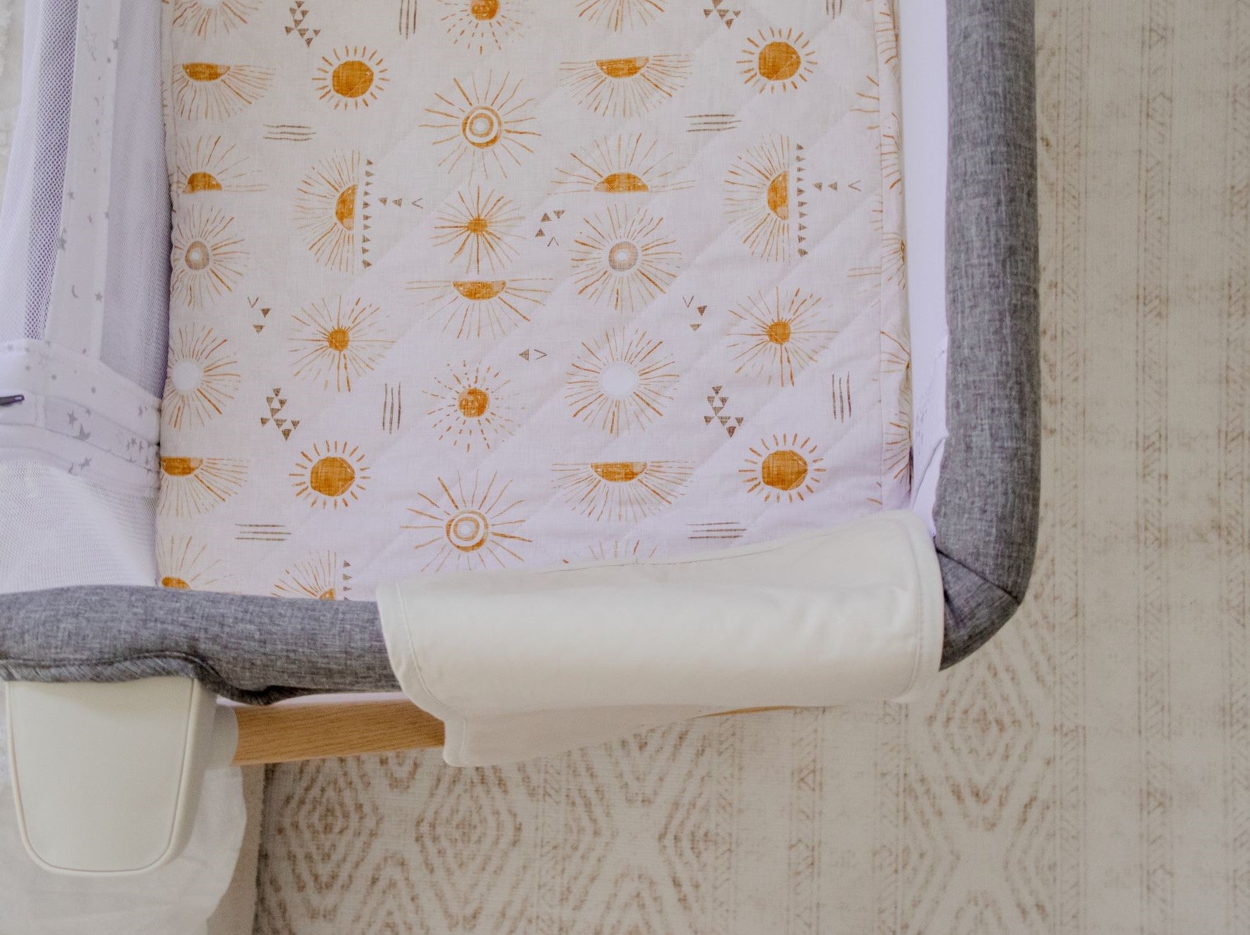Bohemian Sunshine | Bambella Waterproof Co-Sleeper Fitted Sheets ...