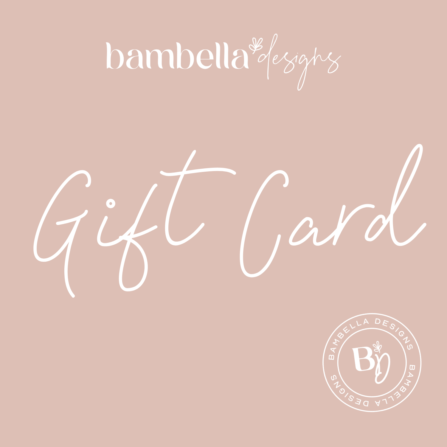 Bambella Designs Gift Card | The Ultimate Baby Gift