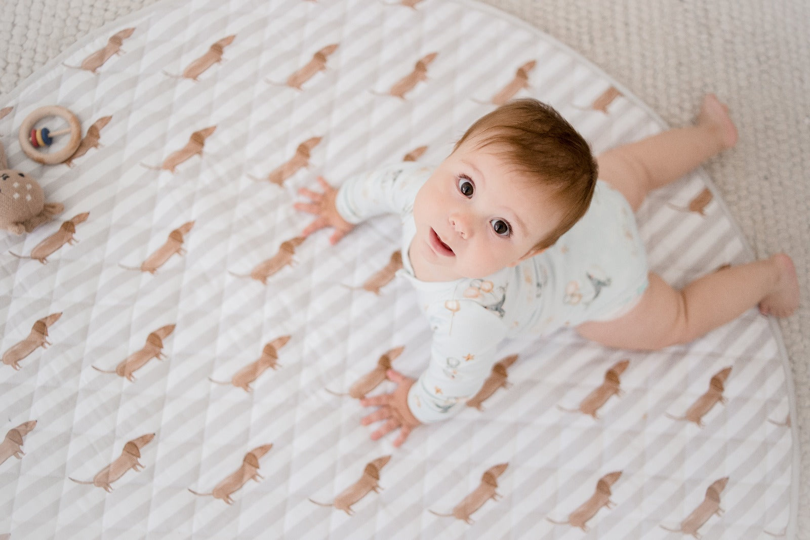 Waterproof Padded Play Mat | Dachshund Days – Bambella Designs