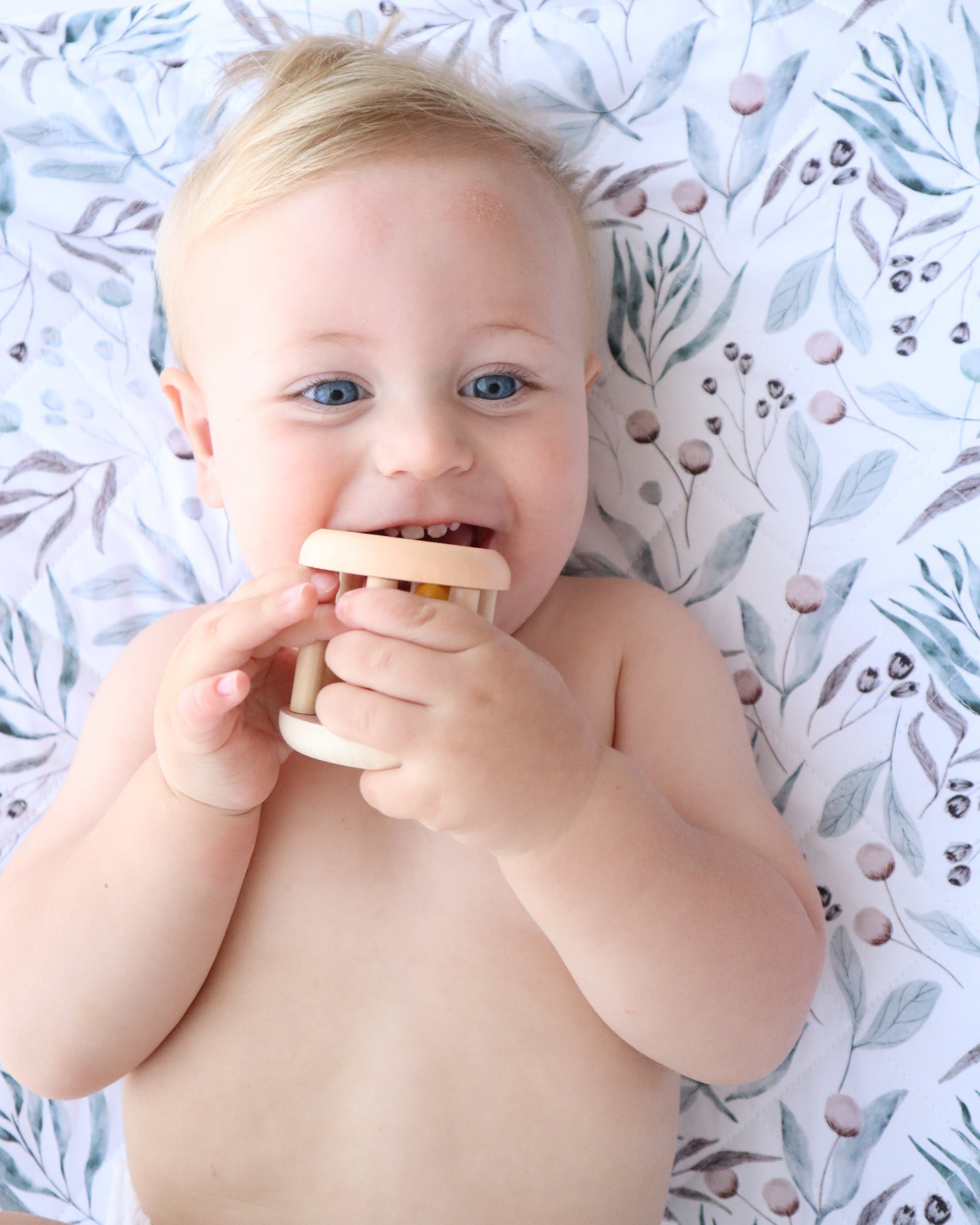 Waterproof Cot Sheet | Botanical – Bambella Designs